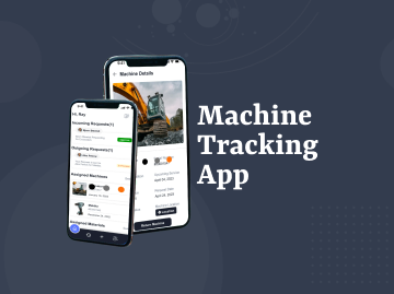 Machine Tracking and Monitoring App | Live Data Analytics